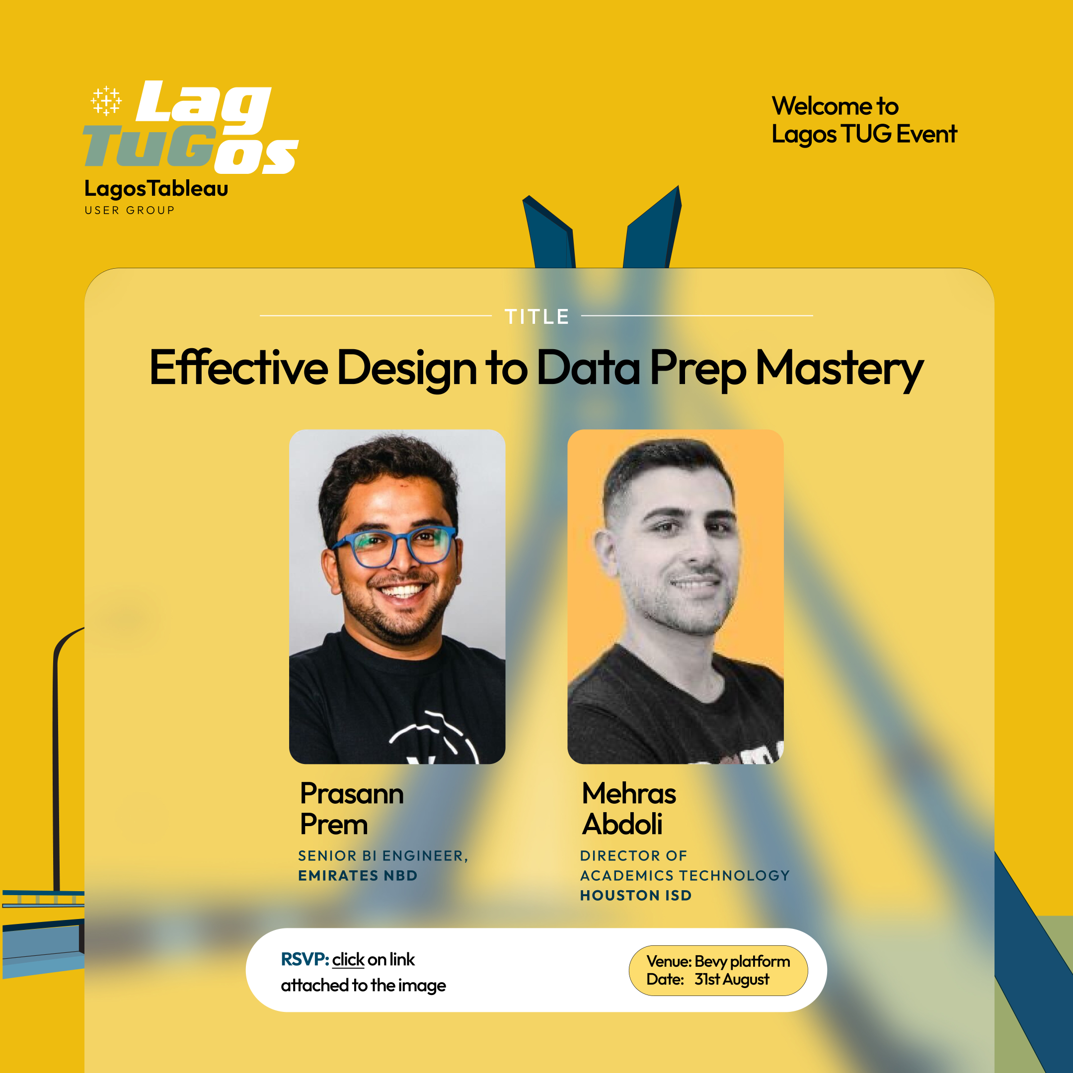 See Effective Design to Data Prep Mastery at Tableau Lagos Tableau User Group